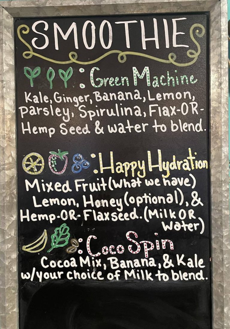 Menus – Providence Farm & CSA